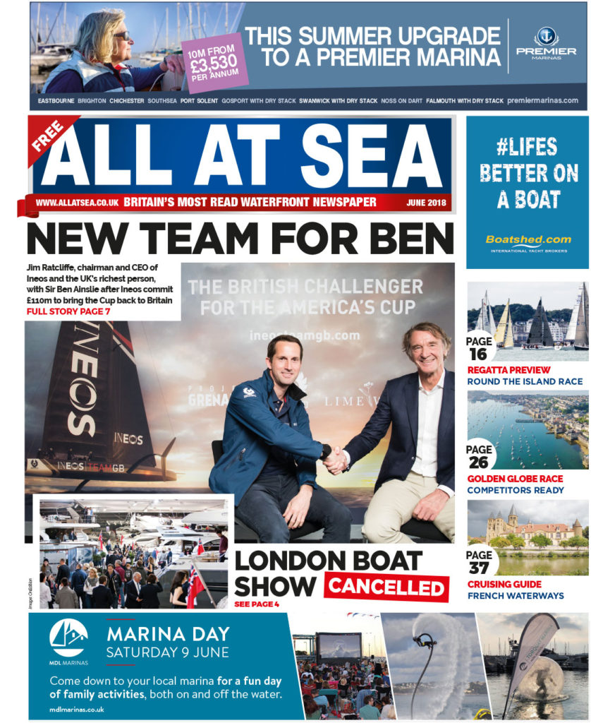 All AT Sea - June 2018 - All At Sea