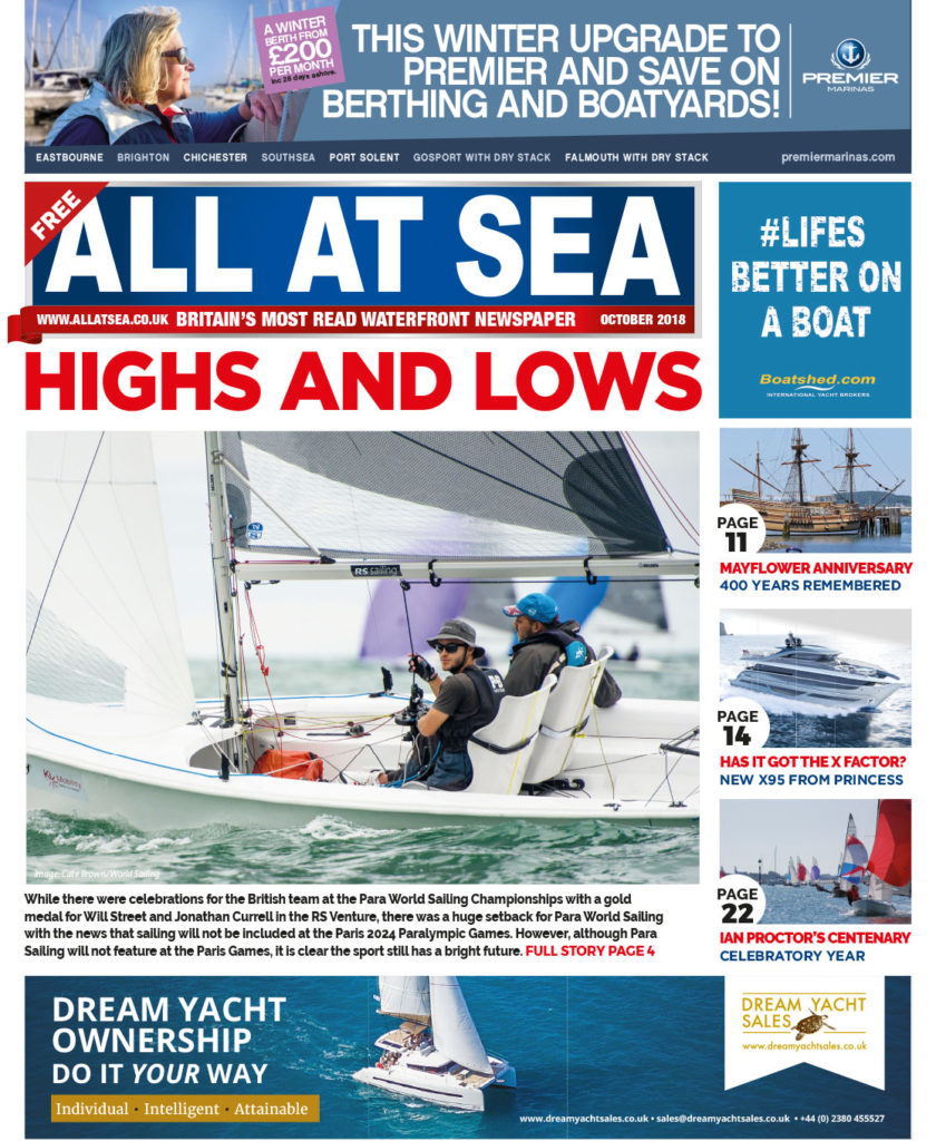 All At Sea - October 2018 - All At Sea