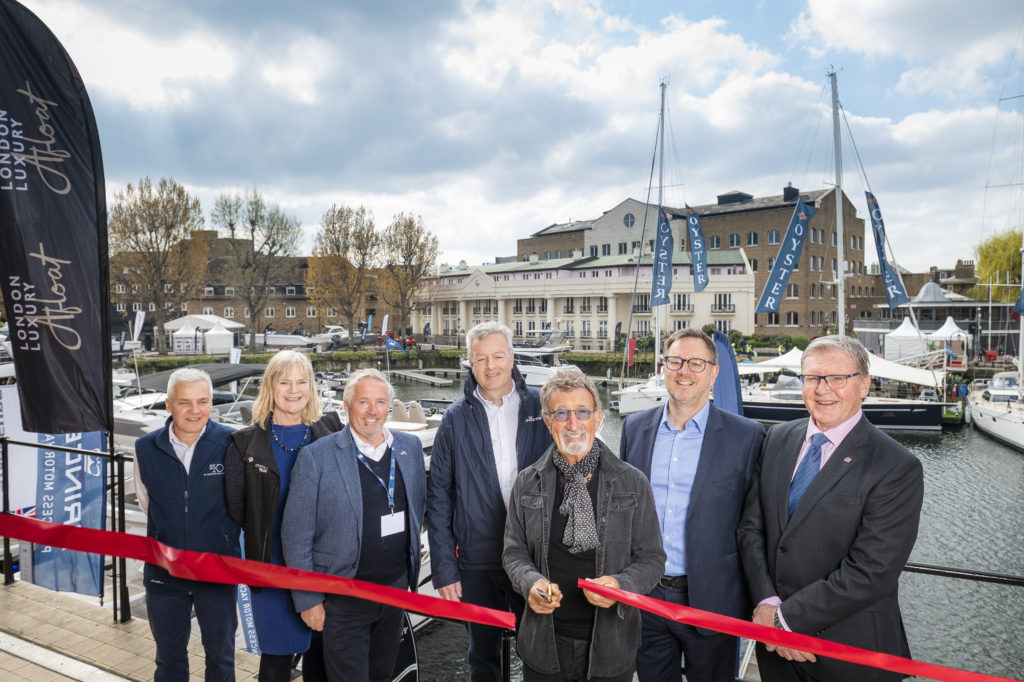Eddie Jordan officially opens London Luxury Afloat 2023 - All At Sea