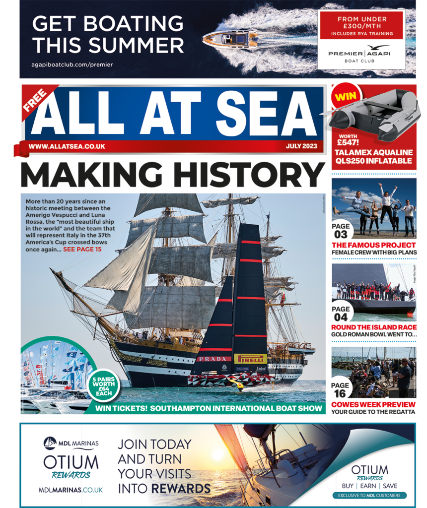 All At Sea - July 2023 - All At Sea