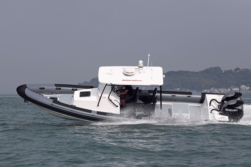 Island-based boat builder’s new 10m RIB hits the water - All At Sea