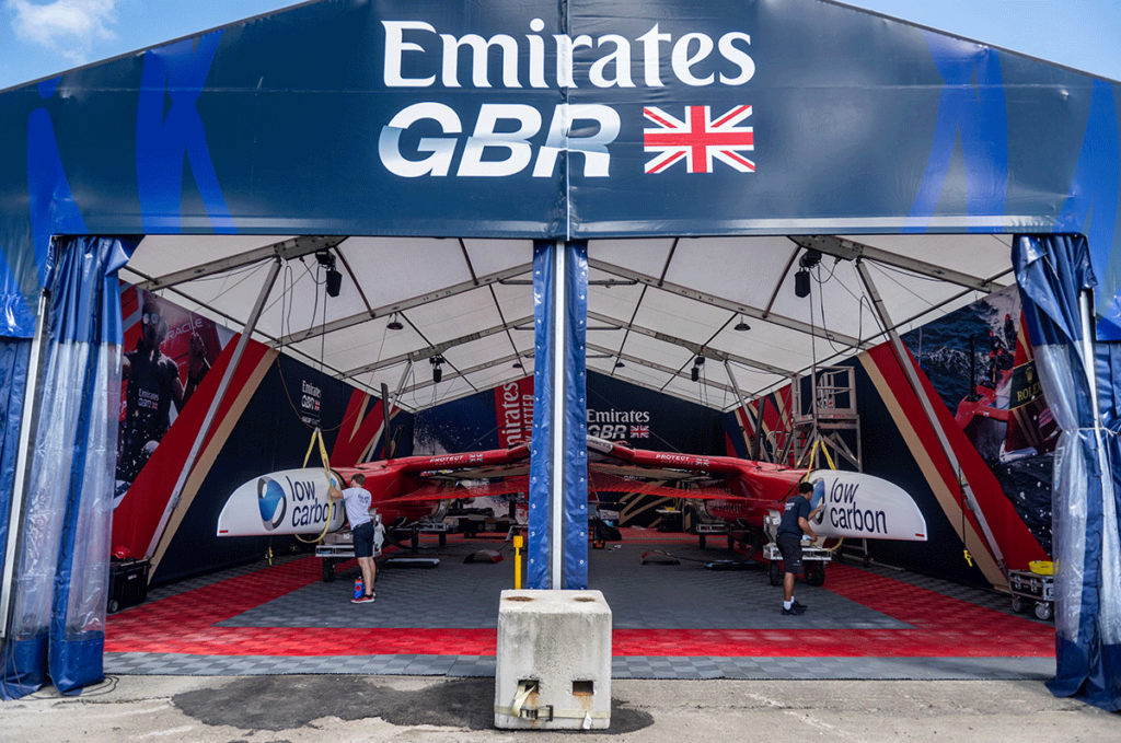 Emirates GBR prepares for action in Sydney - All At Sea