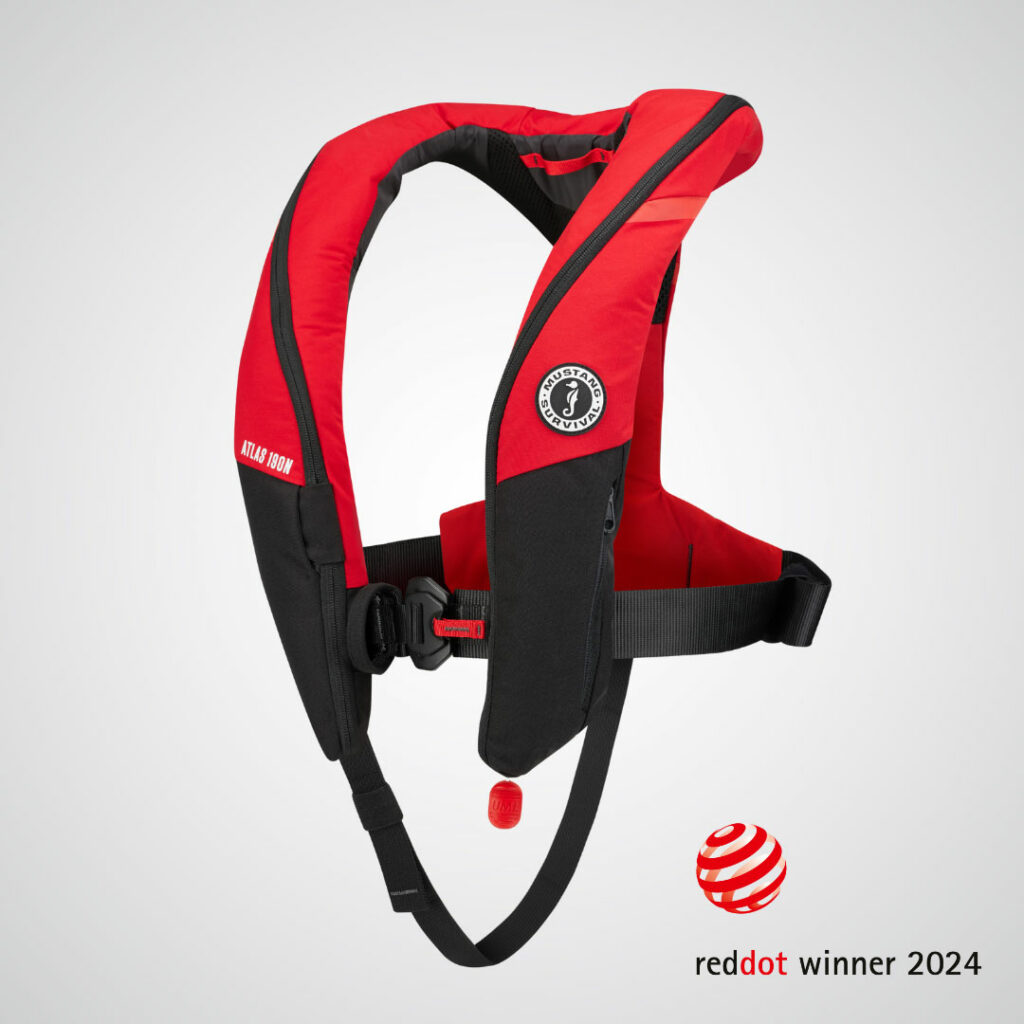 Mustang Survival’s Atlas 190 Pro Sensor Life Jacket Wins Red Dot Award ...