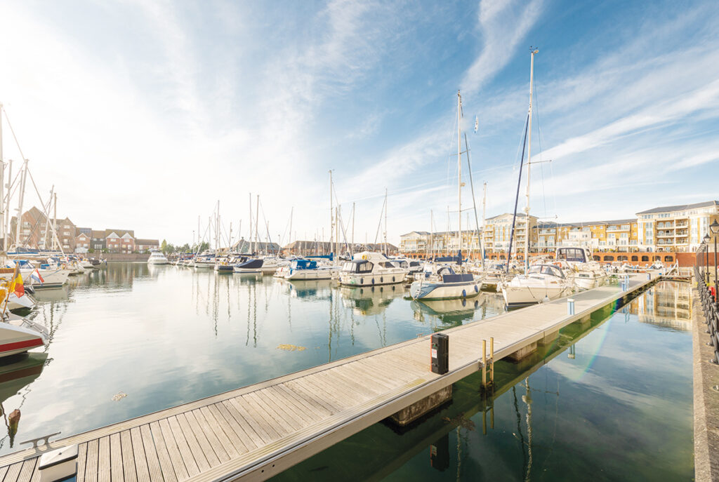 Eastbourne's Sovereign Harbour - All At Sea
