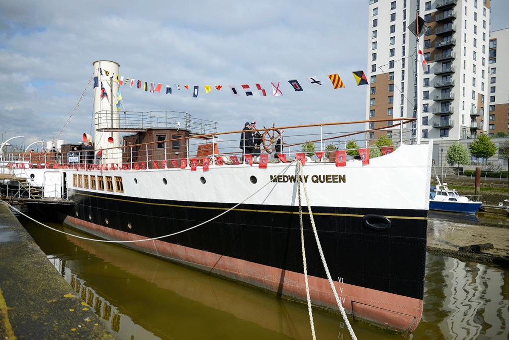 Medway Queen Centenary 2024 - All At Sea