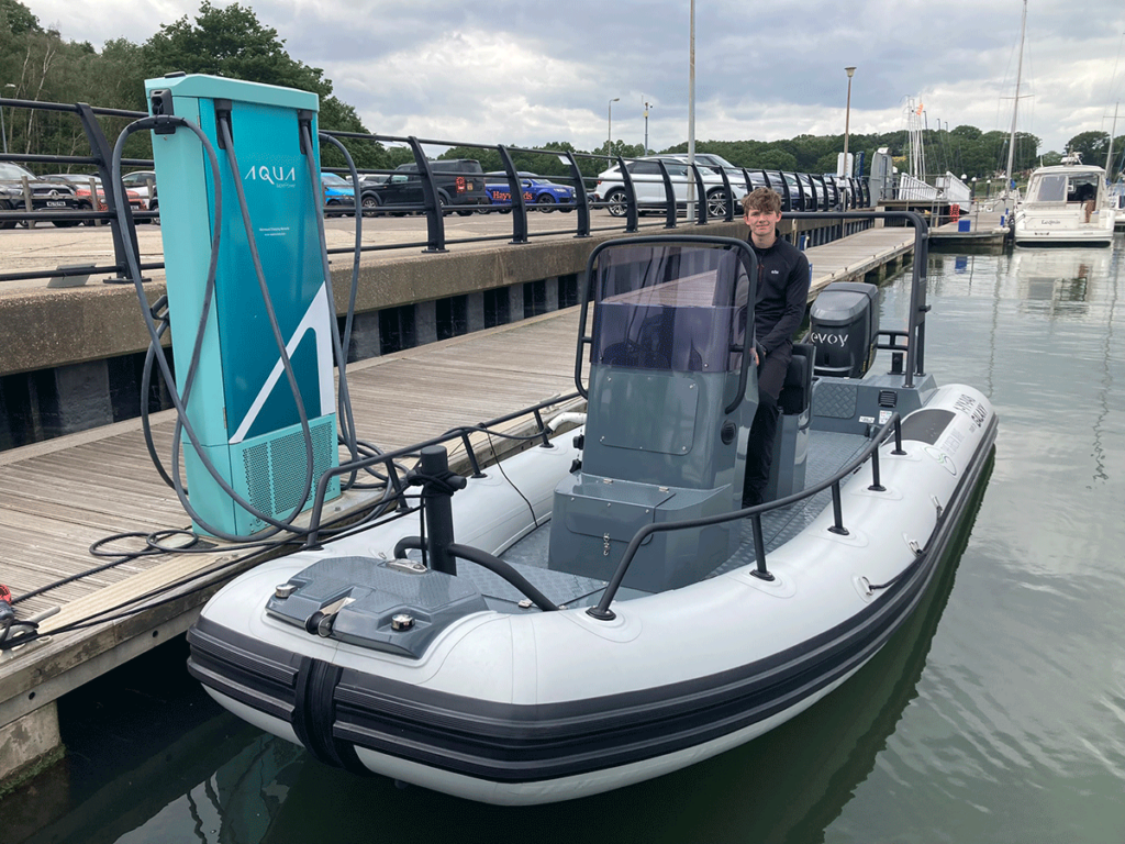 Harry’s Round Britain eRIB Challenge comes to Falmouth Harbour - All At Sea