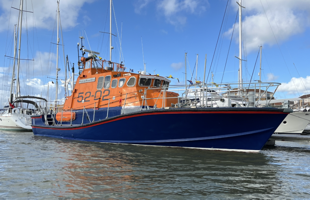 A piece of RNLI history at the Southampton International Boat Show ...
