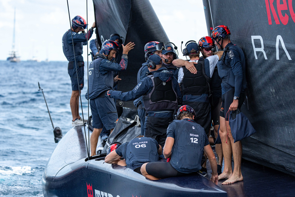 ALINGHI RED BULL RACING EXITS THE LOUIS VUITTON CUP - All At Sea