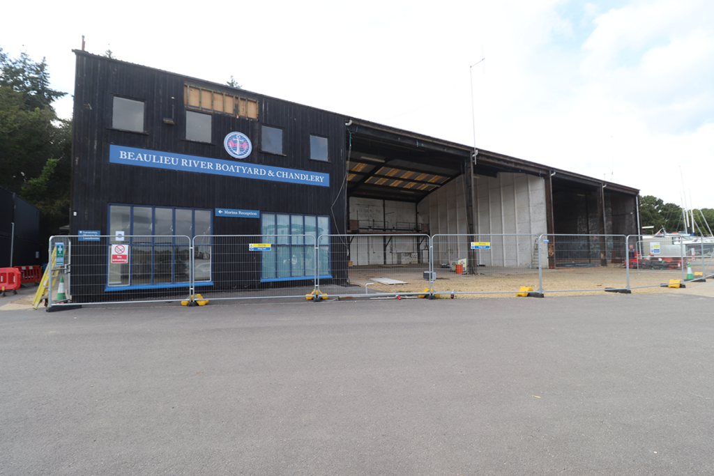 Work starts on boatshed redevelopment at Buckler's Hard Yacht Harbour ...