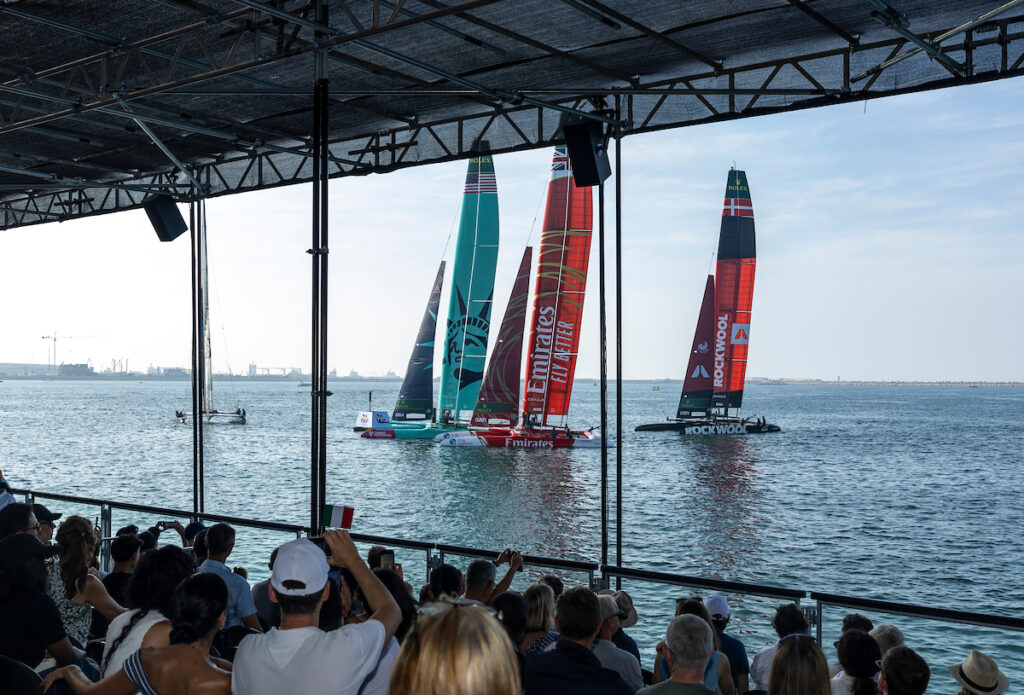 Familiar rivals Australia and New Zealand top the Rolex SailGP ...