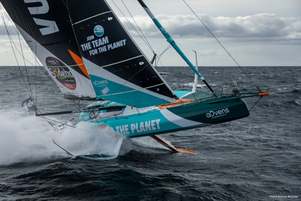 Sam Goodchild steals lead off Portugal in the Vendée Globe - All At Sea