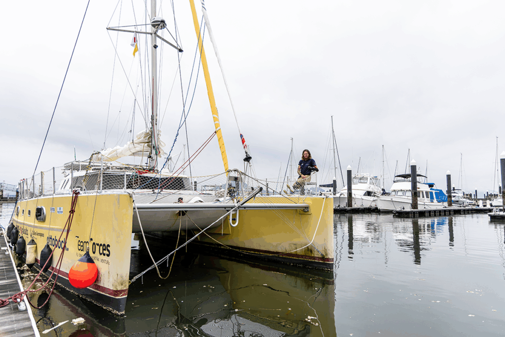 Craig Wood becomes the world’s first triple amputee to sail solo, non ...