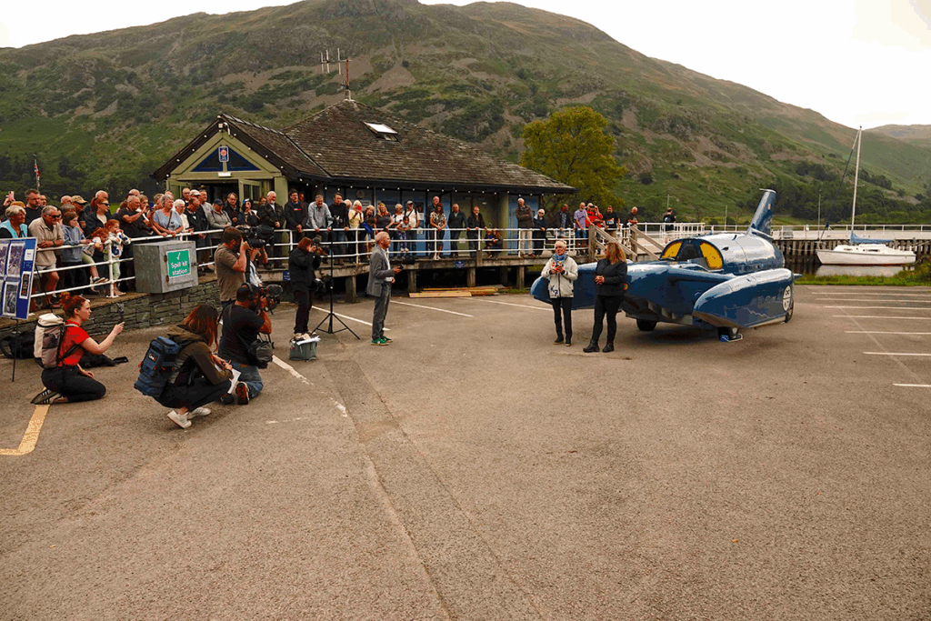 Bluebird K7 returns to Ullswater for the 70th anniversary of Donald ...